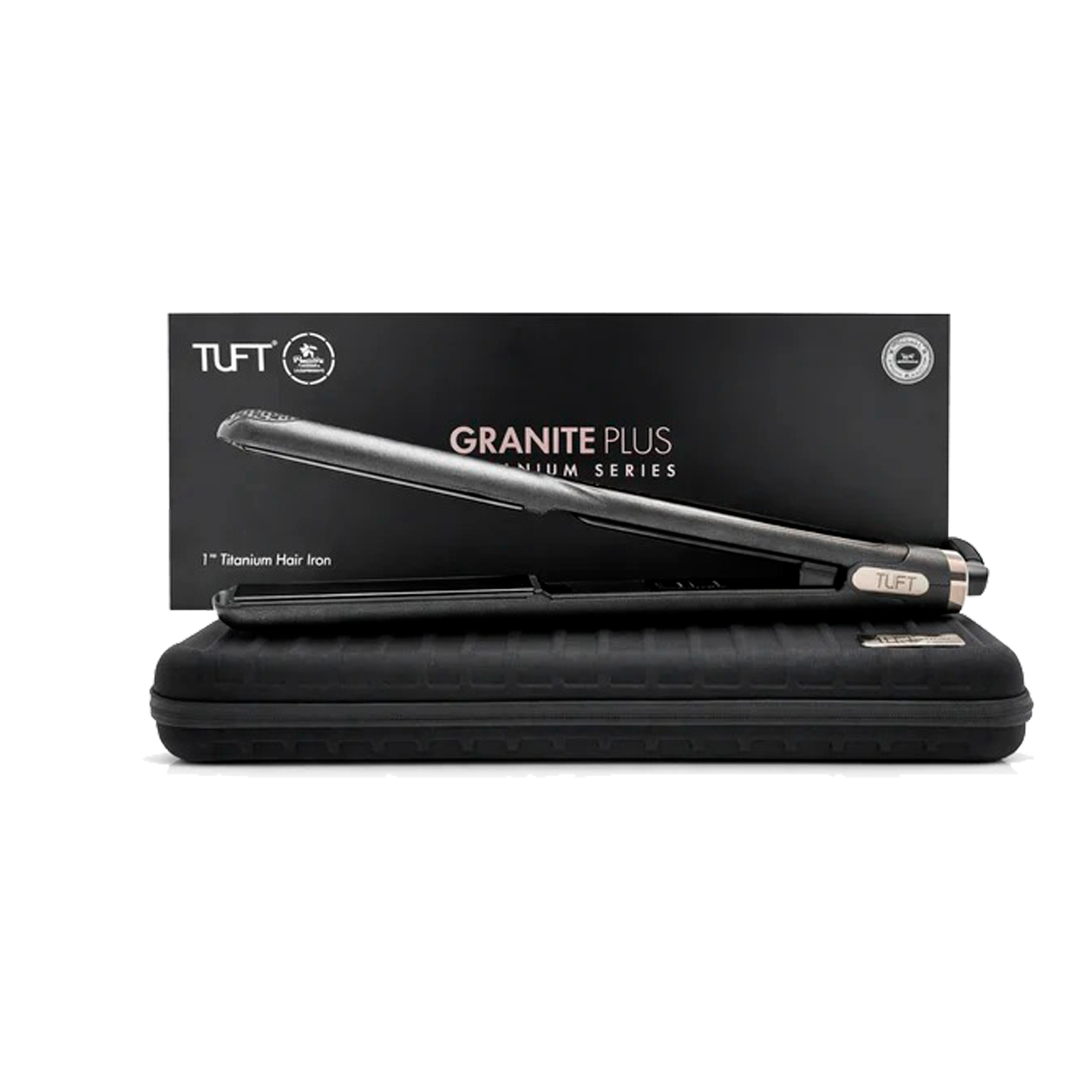 TUFT Granite Plus Titanium Plate 1 Inch Floractive Hair Straightener